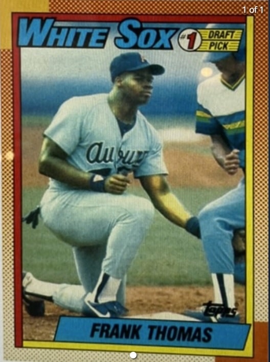 Rookie Card Royalty: Valuing Your Frank Thomas Rookie Baseball Card
