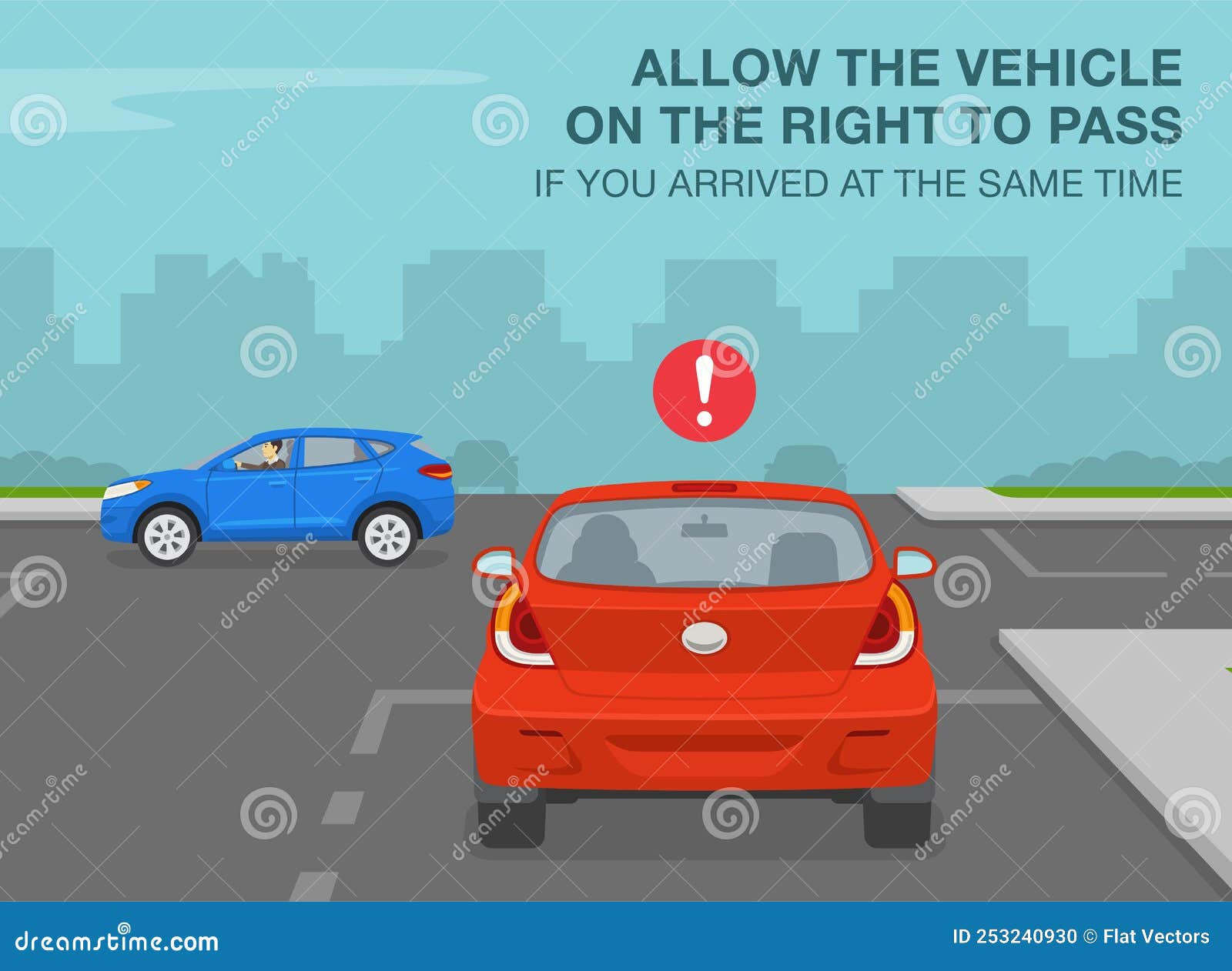 Approaching Traffic Passes You on Both Sides – What It Means & What to Do